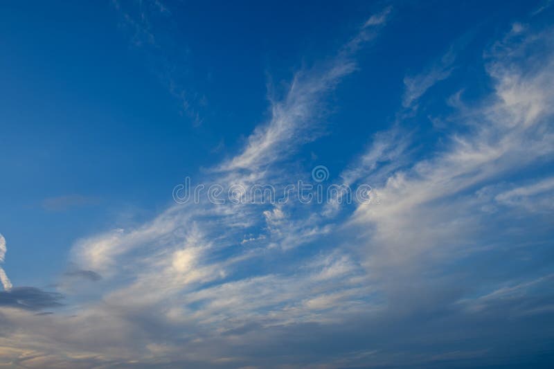 Winter Sunset Sky with Clouds in Northern Cyprus 4 Stock Image - Image ...