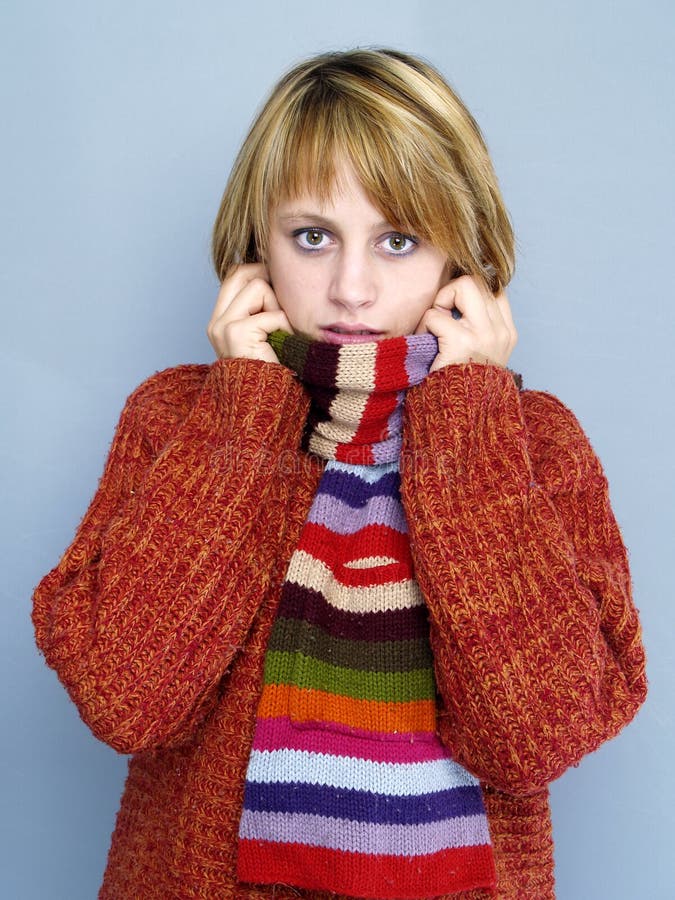 Winter sweater stock photo. Image of cheerful, sensuality - 3102628