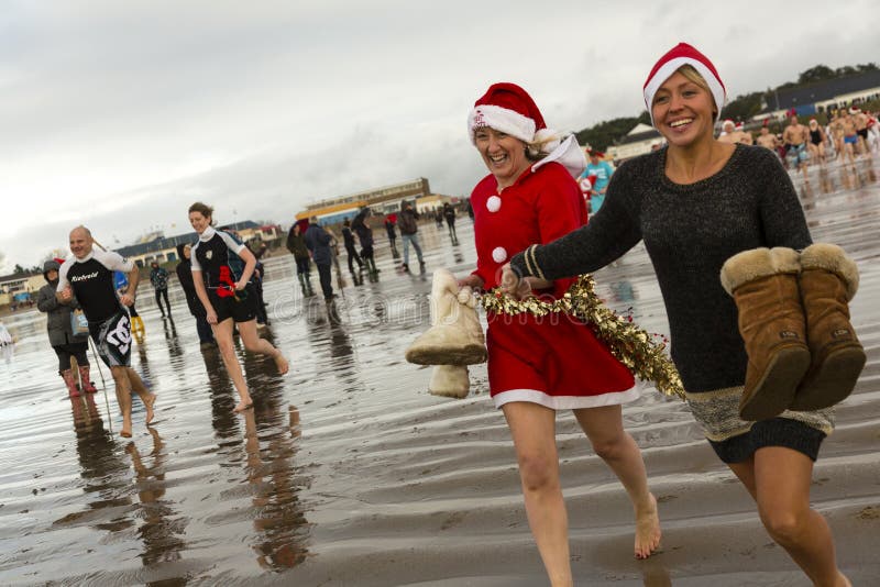 Winter swim editorial photography. Image of beach, event - 28357912