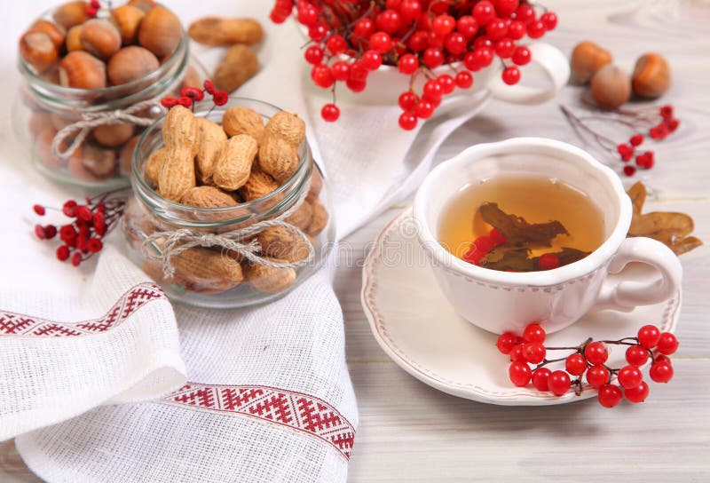 Winter tea stock photo. Image of material, refreshment - 63597534
