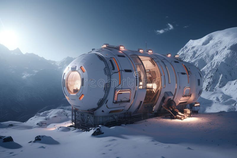 Winter Technology and Gadgets Showcasing Stock Illustration ...
