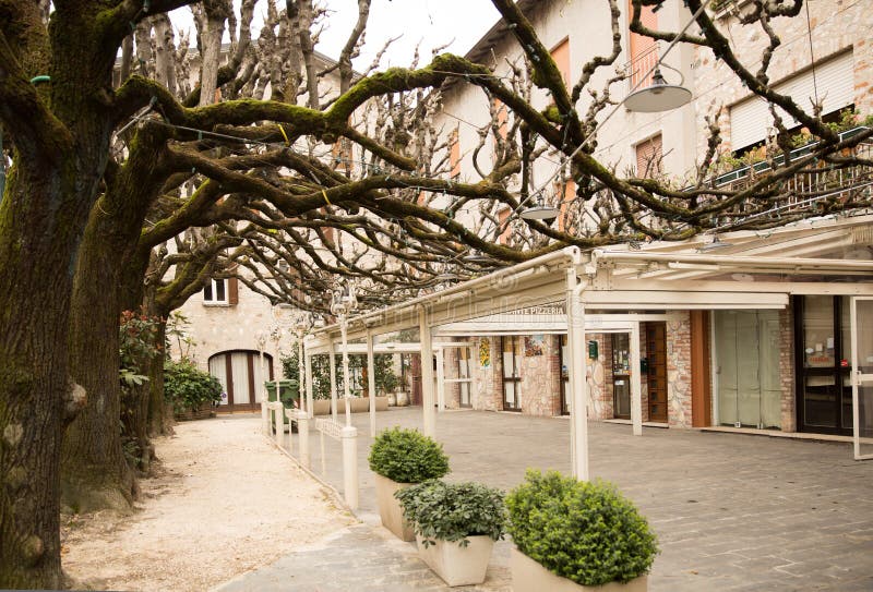 Winter terrace stock image. Image of nature, lonely, cafe - 44348441