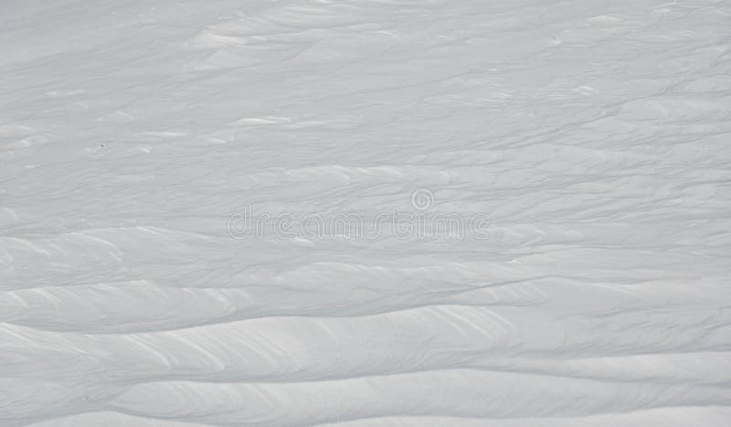 Winter Textures. Details of the Shapes that Winter Creates from Snow ...