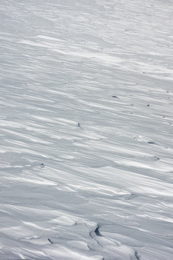 Winter Textures. Details of the Shapes that Winter Creates from Snow ...