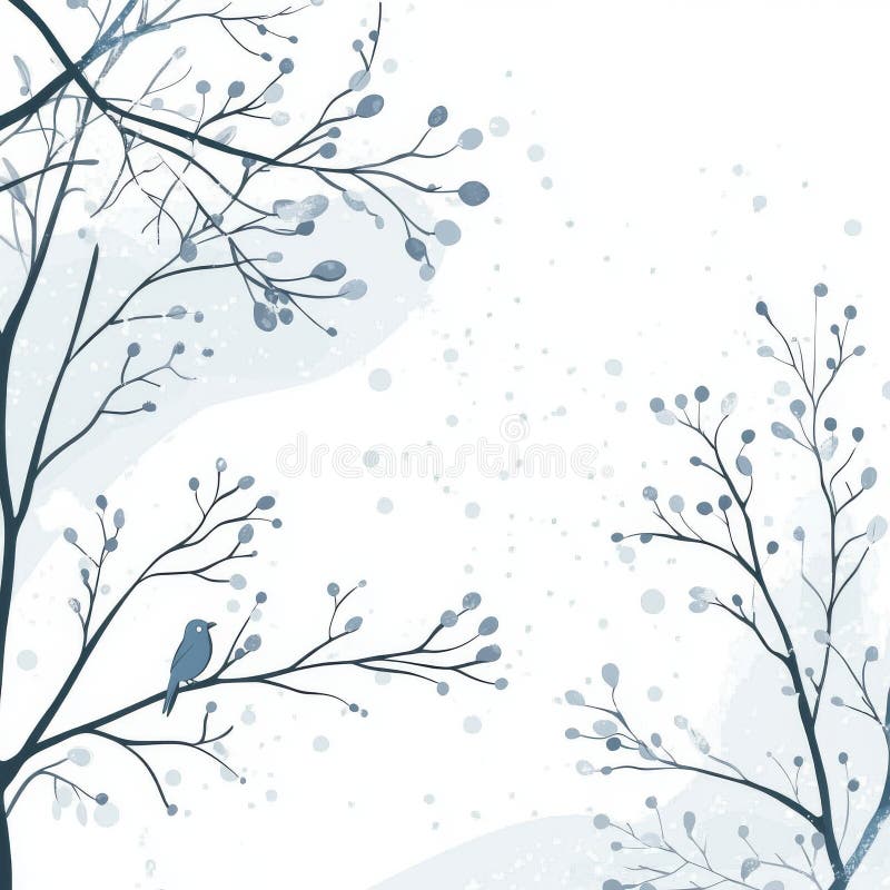 Winter Themed Snowflake Border Transparent Background Stock Photos ...