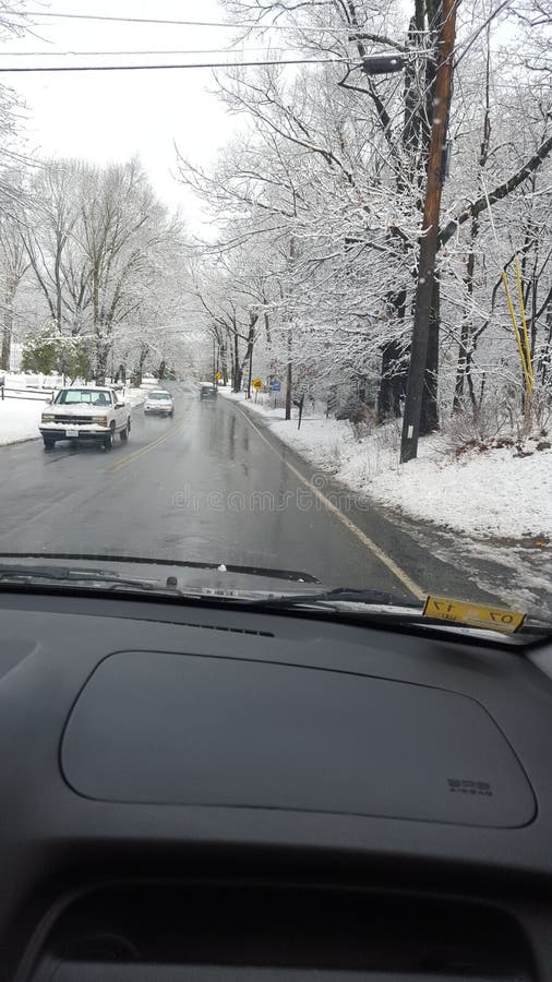 Winter Time on Middle of April Beautiful Editorial Photo - Image of ...