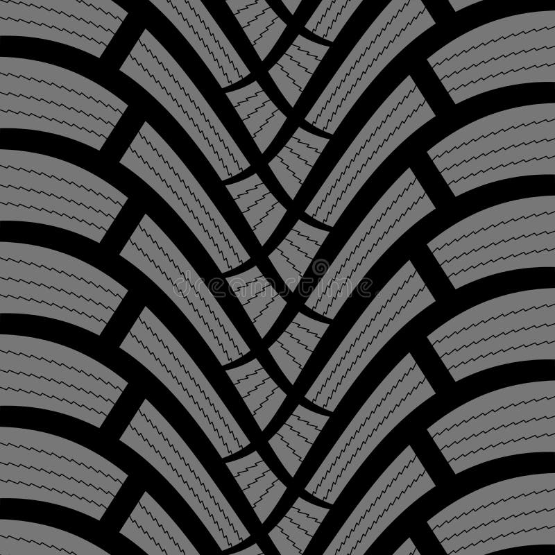 Seamless Truck Tyre Pattern Stock Vector - Illustration of diamond ...