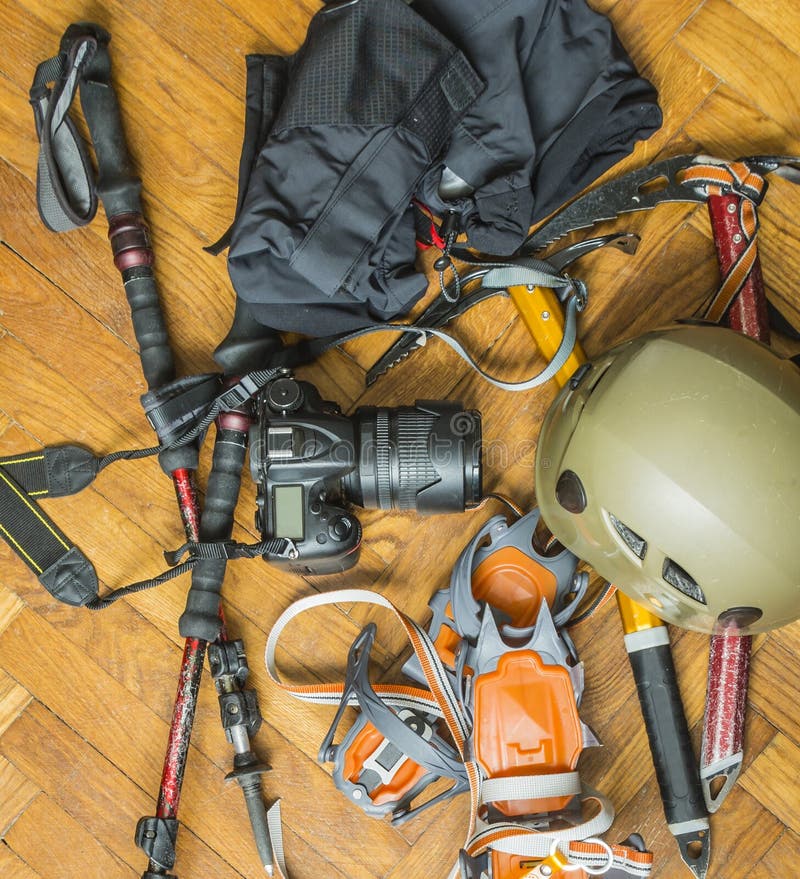 Winter tourist equipment stock image. Image of tourist - 51403719