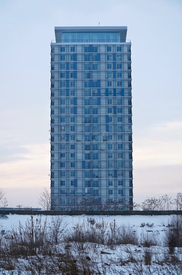 Winter tower stock image. Image of environment, wild - 48652843