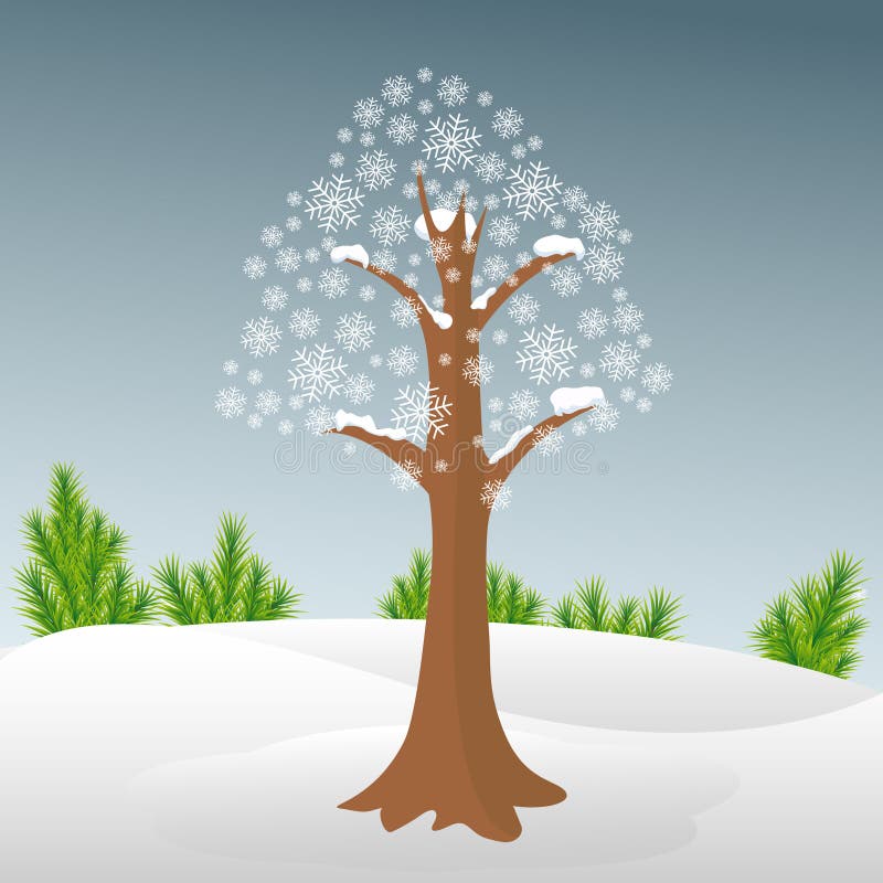 Cartoon Snow Tree Stock Illustrations – 177,619 Cartoon Snow Tree Stock ...