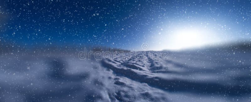 Winter Trees Snow Field Sun Stock Photo - Image of snow, motion: 83612544
