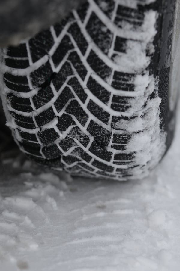 Winter tyres stock image. Image of track, tyre, snow - 45016099