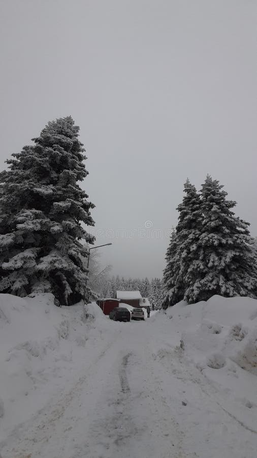 Winter in Uludag Mount Turkiye Stock Image - Image of uludag, turkiye ...