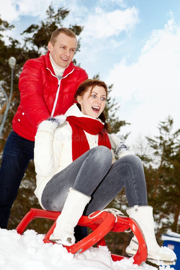 Winter vacation stock image. Image of casual, person - 25444029