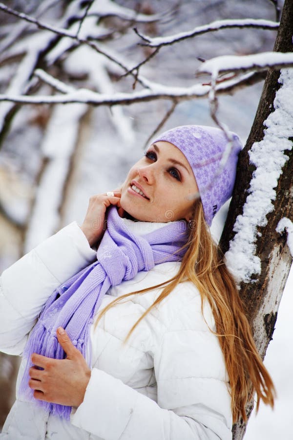 Winter vacations stock photo. Image of fashion, blong - 12894272