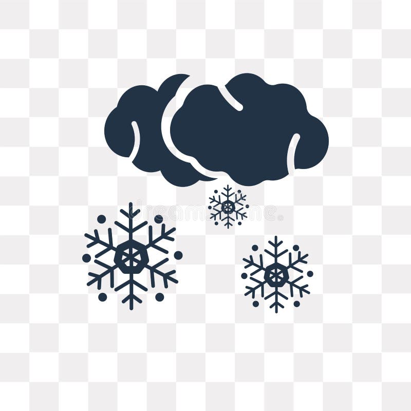 Winter Vector Icon Isolated on Transparent Background, Winter T Stock ...