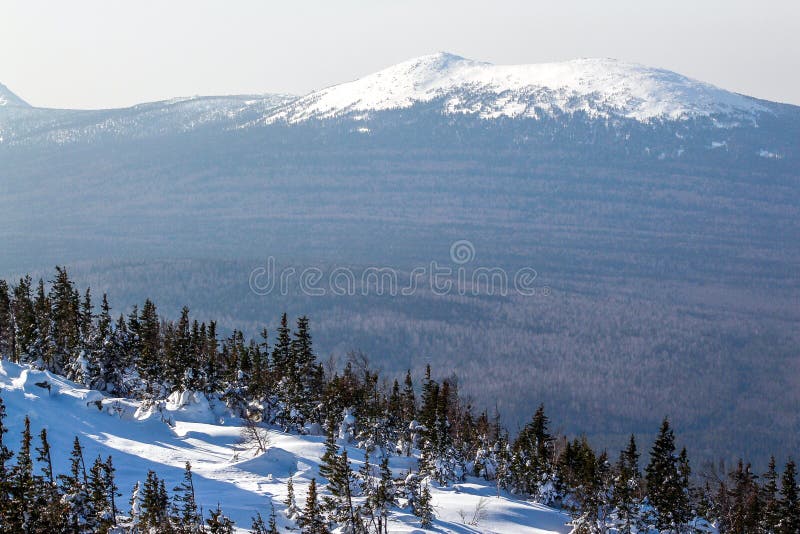 Ural mountains in winter stock photo. Image of winter - 133326444