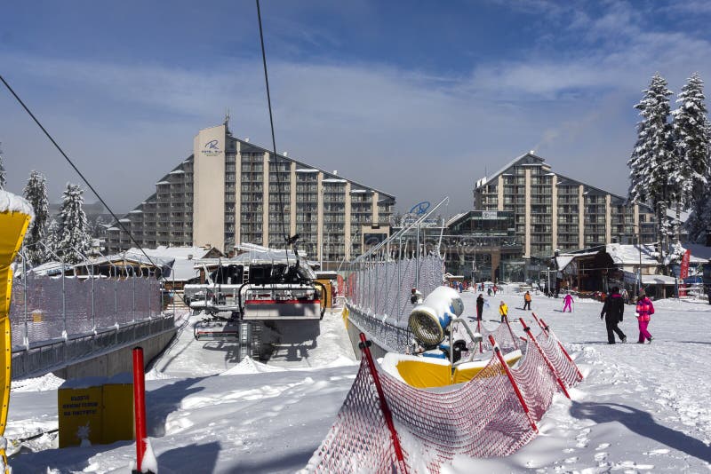 Winter View Of Ski Resort Of Borovets Bulgaria Editorial Photography