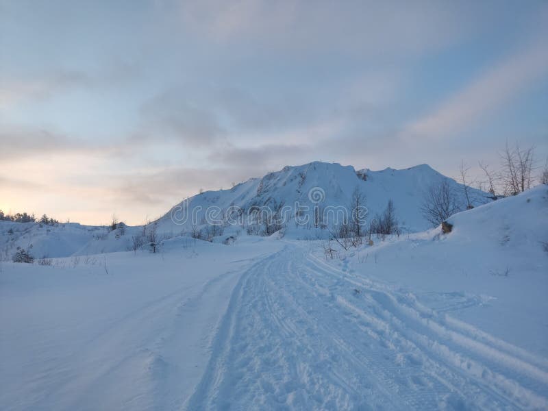 Winter walking in Chusovoy stock photo. Image of walking - 250034904