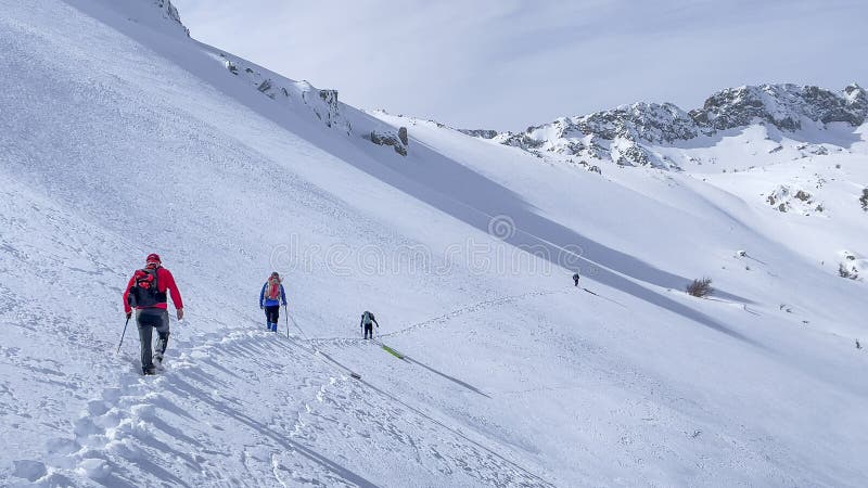 Winter Walks in the Peak Mountains of the Professional, Determined and ...