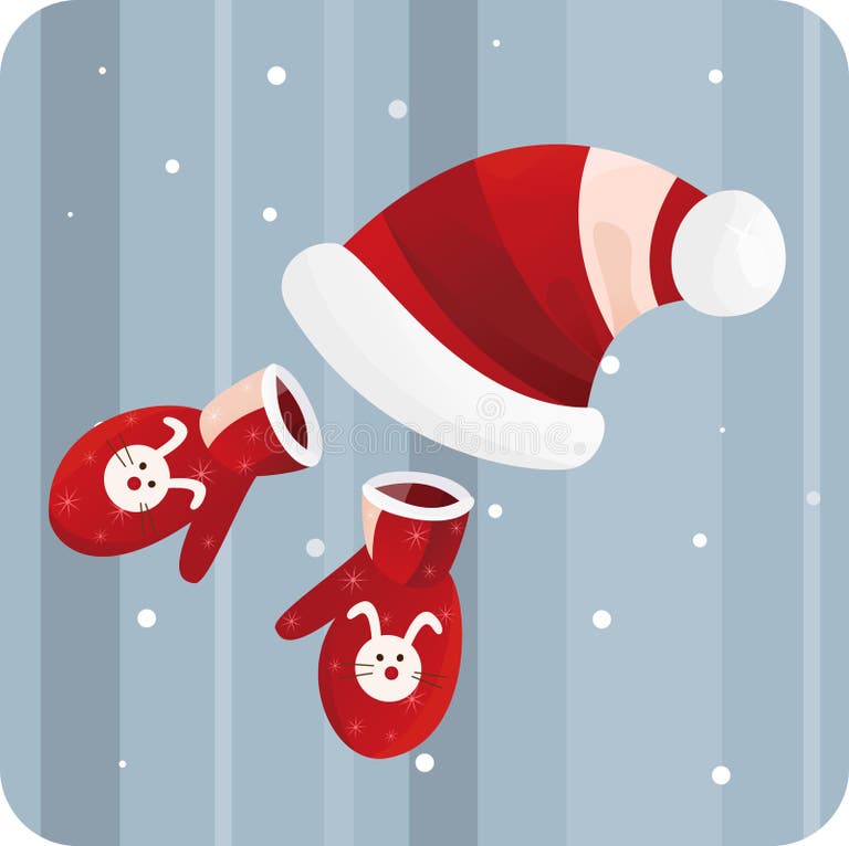 Winter Red Mitten Stock Illustrations – 7,473 Winter Red Mitten Stock ...