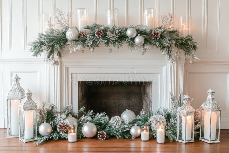 Winter Wedding Decor, a Chic Winter Wedding Backdrop Featuring a ...