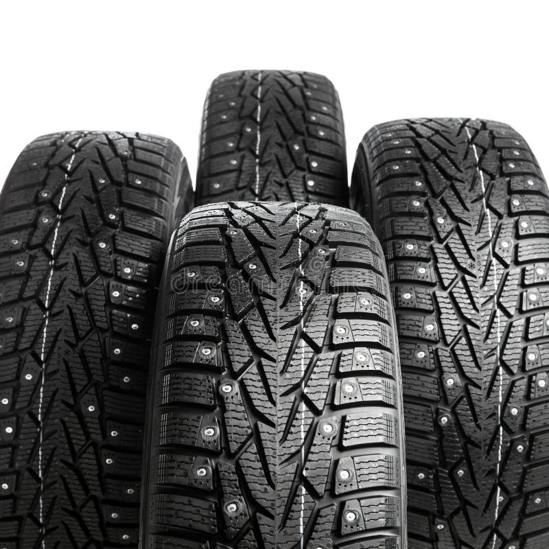 Winter wheels set stock photo. Image of metal, group - 28114494