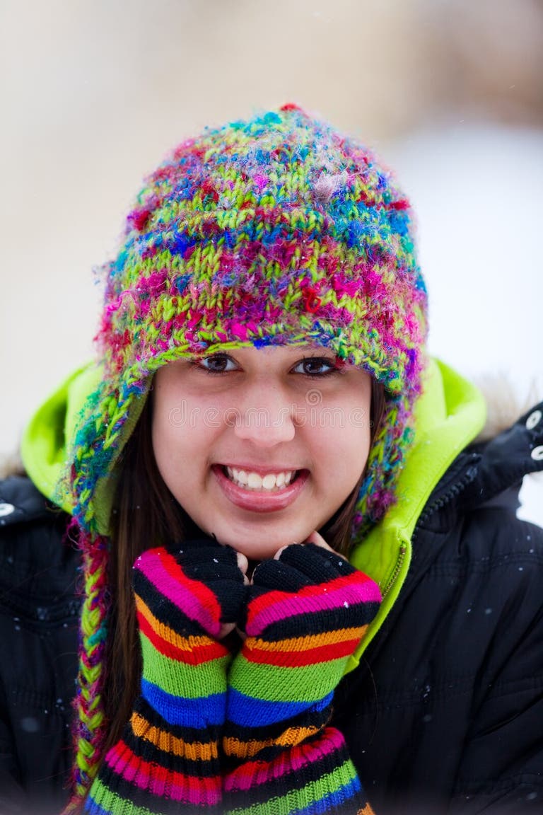 Winter Woman Toque Hat Stock Photos - Free & Royalty-Free Stock Photos ...