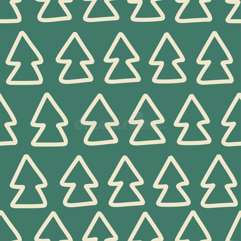 Winter Wrapping Paper Flat Seamless Pattern Vector Stock Vector ...