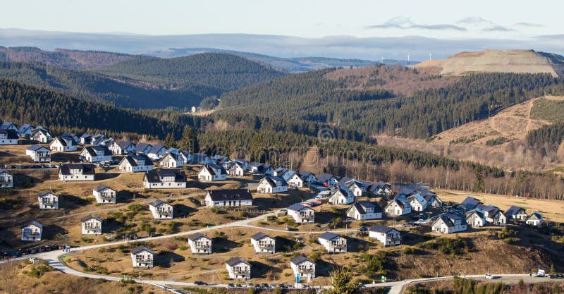 Winterberg city in germany stock image. Image of tourism - 84724103
