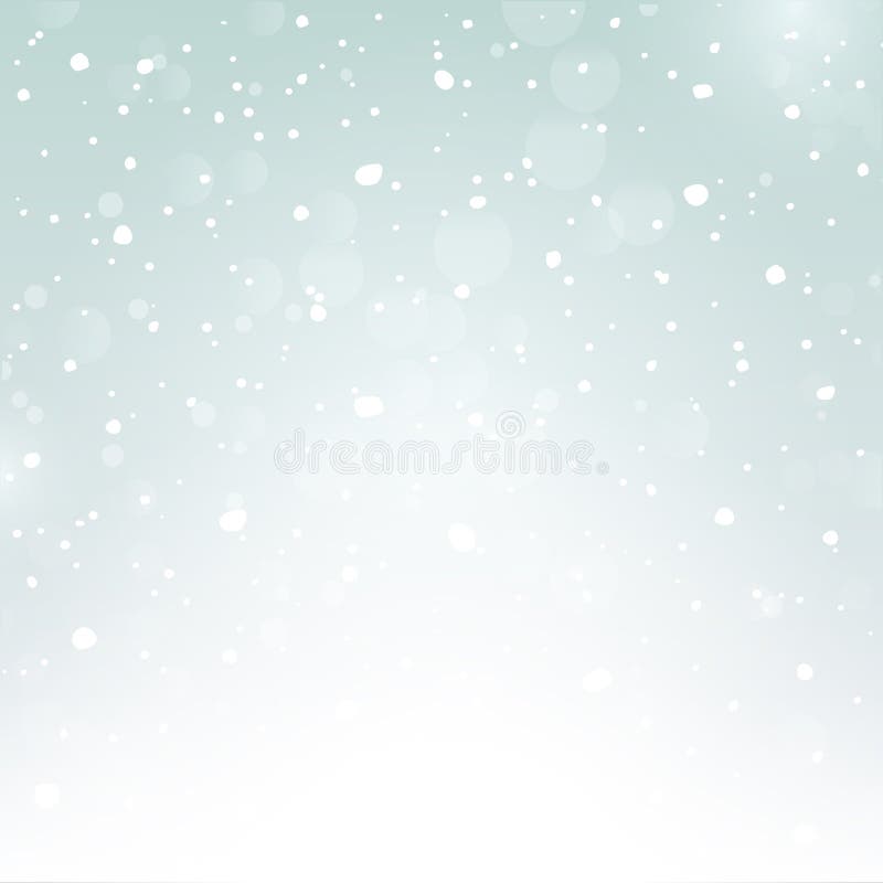 WinterWinter, Snow, on Blue Background Stock Vector - Illustration of ...