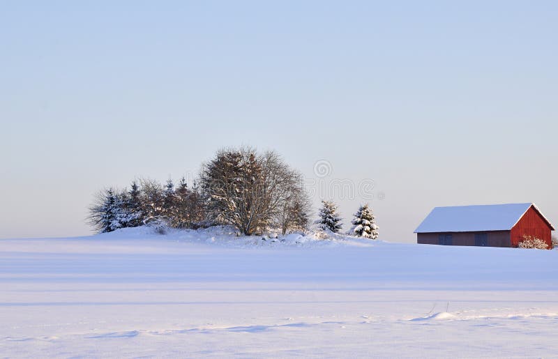 Wintry landscape stock photo. Image of frosty, cold, landscape - 12413816