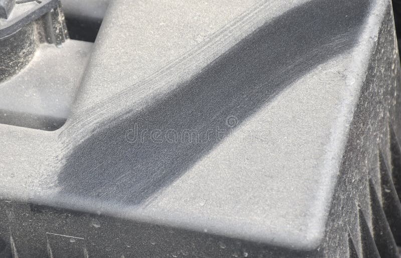 Wipe of Dust on Car Engine To Cleaning Back Ground and Texture Stock ...