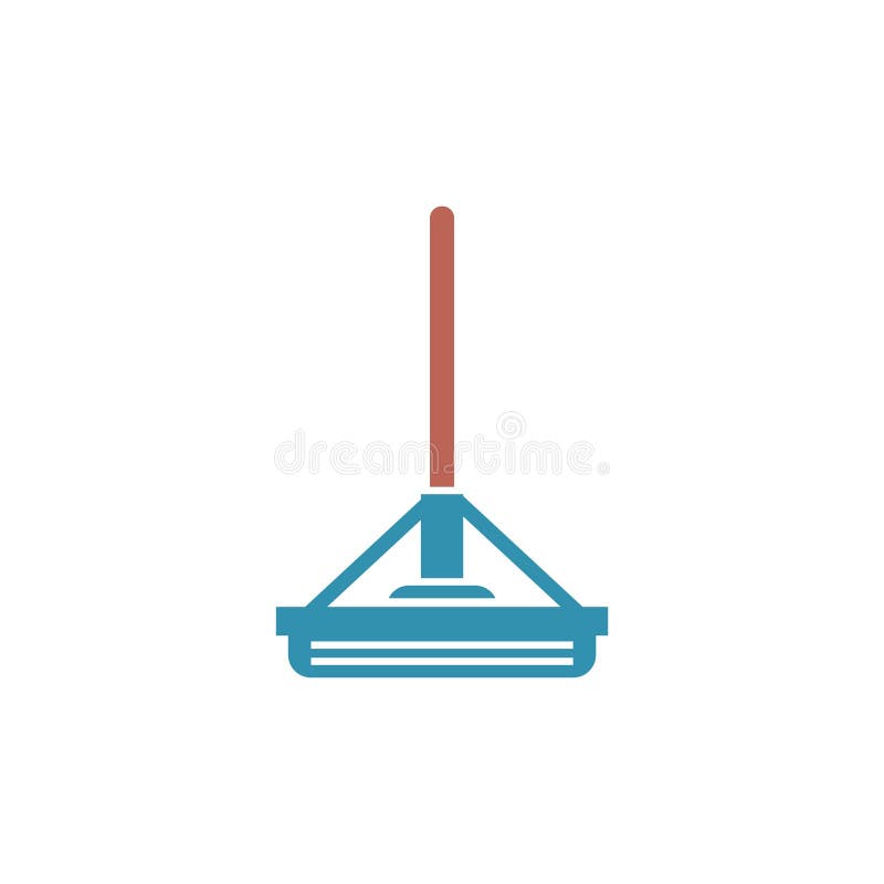 Wiper Mop Vector Illustration. Vector Illustration Decorative Design ...