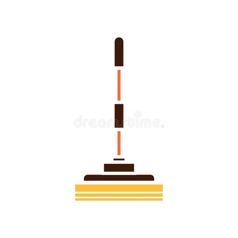 Wiper Mop. Vector Illustration Decorative Design Stock Vector ...