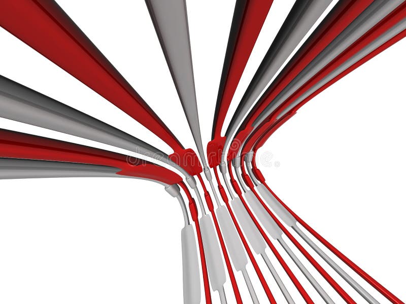 Wire Abstract Background Isolated Stock Illustration - Illustration of ...