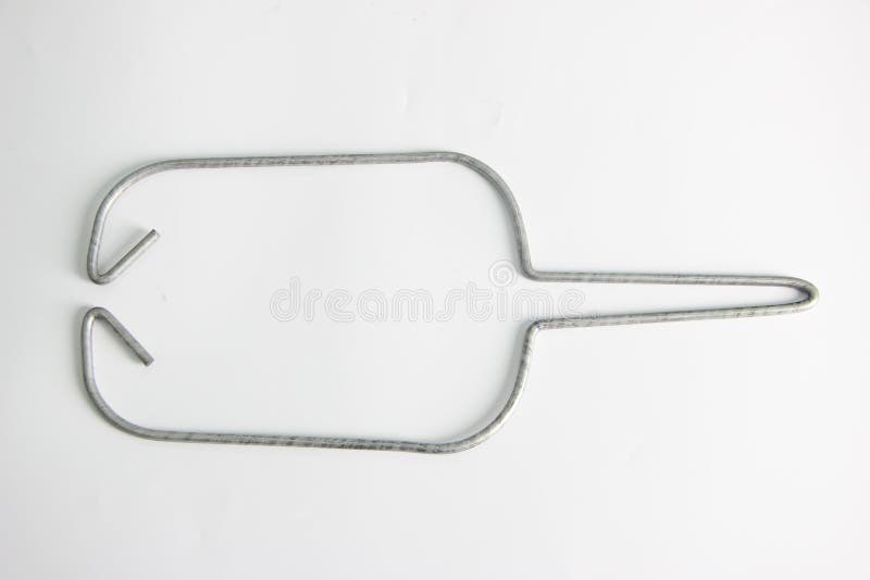 Wire bending forming parts stock photo. Image of easy - 127955568