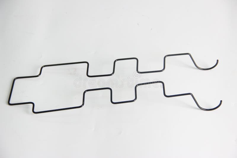 Wire bending forming parts stock photo. Image of parts - 127955762