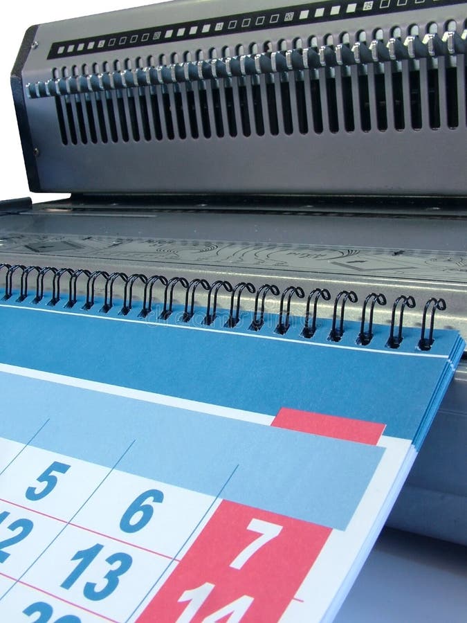 Wire binding machines 2 stock image. Image of office, publishing - 1755691