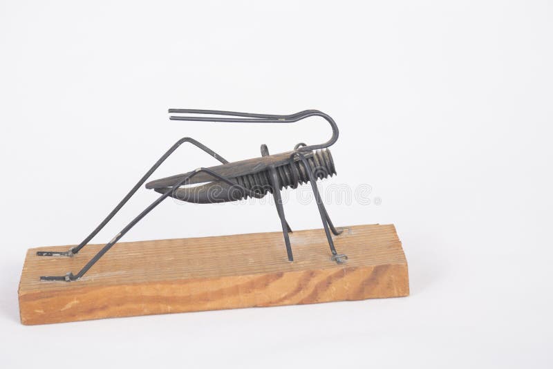 Wire and Bolt Bug Sculpture Stock Image - Image of tiny, artwork: 137988047