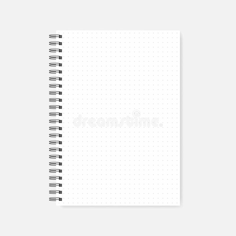 Wire Bound Dot Grid A4 Notepad - Spiral Dotted Notebook Mockup Stock ... Wire Bound Dot Grid A4 Notepad - Spiral Dotted Notebook Mockup Stock ...