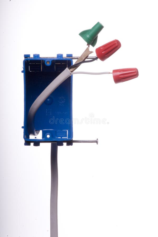Wire box stock image. Image of romex, construction, home - 300283