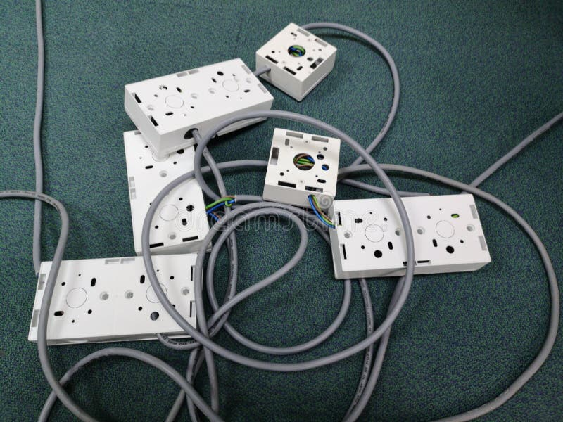 Wire box stock photo. Image of system, long, working - 120264580