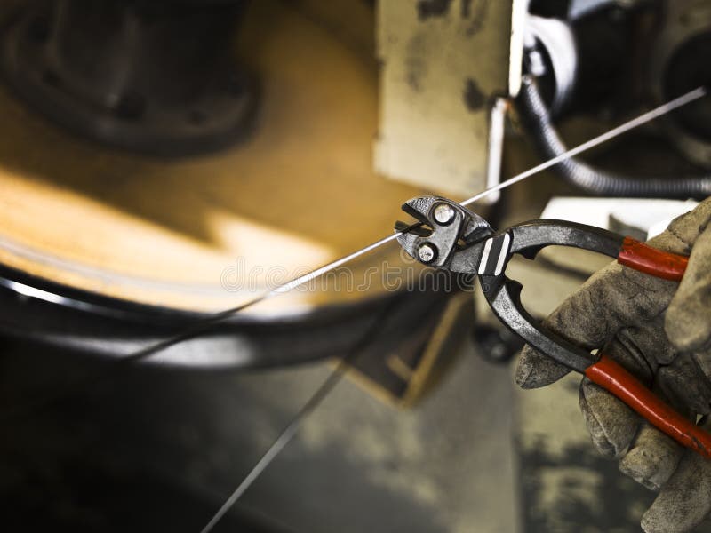 Wire cutter stock image. Image of concepts, work, hand - 34473021