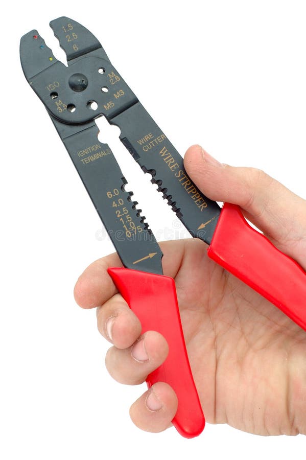 Electrician s wire-cutter stock image. Image of cutters - 3476097