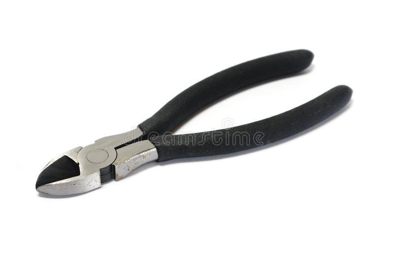 Wire cutters stock image. Image of wirecutters, black - 29857901