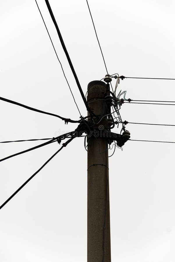 Wire distribution stock photo. Image of danger, equipment - 56083862