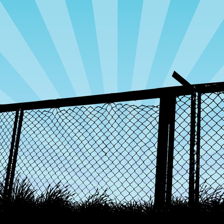 Razor Fence Stock Illustrations – 2,439 Razor Fence Stock Illustrations ...