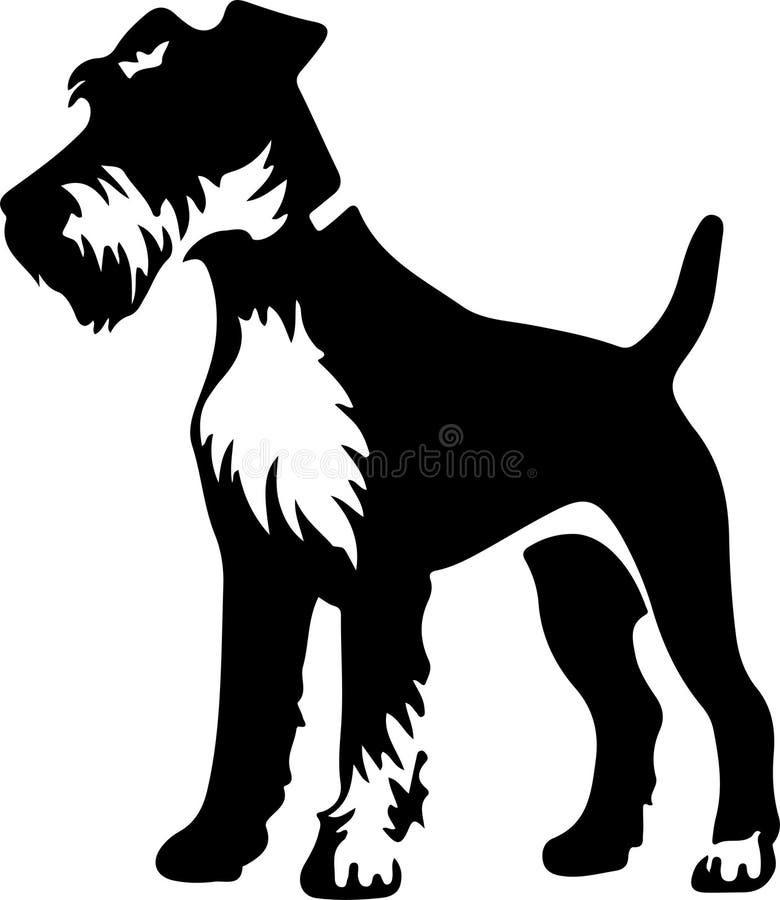 Wire Fox Terrier Silhouette Stock Illustrations – 57 Wire Fox Terrier ...