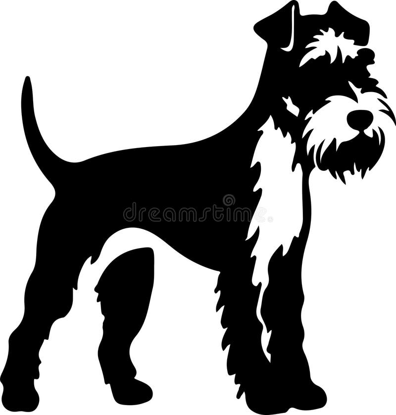 Wire Fox Terrier Silhouette Stock Illustrations – 57 Wire Fox Terrier ...